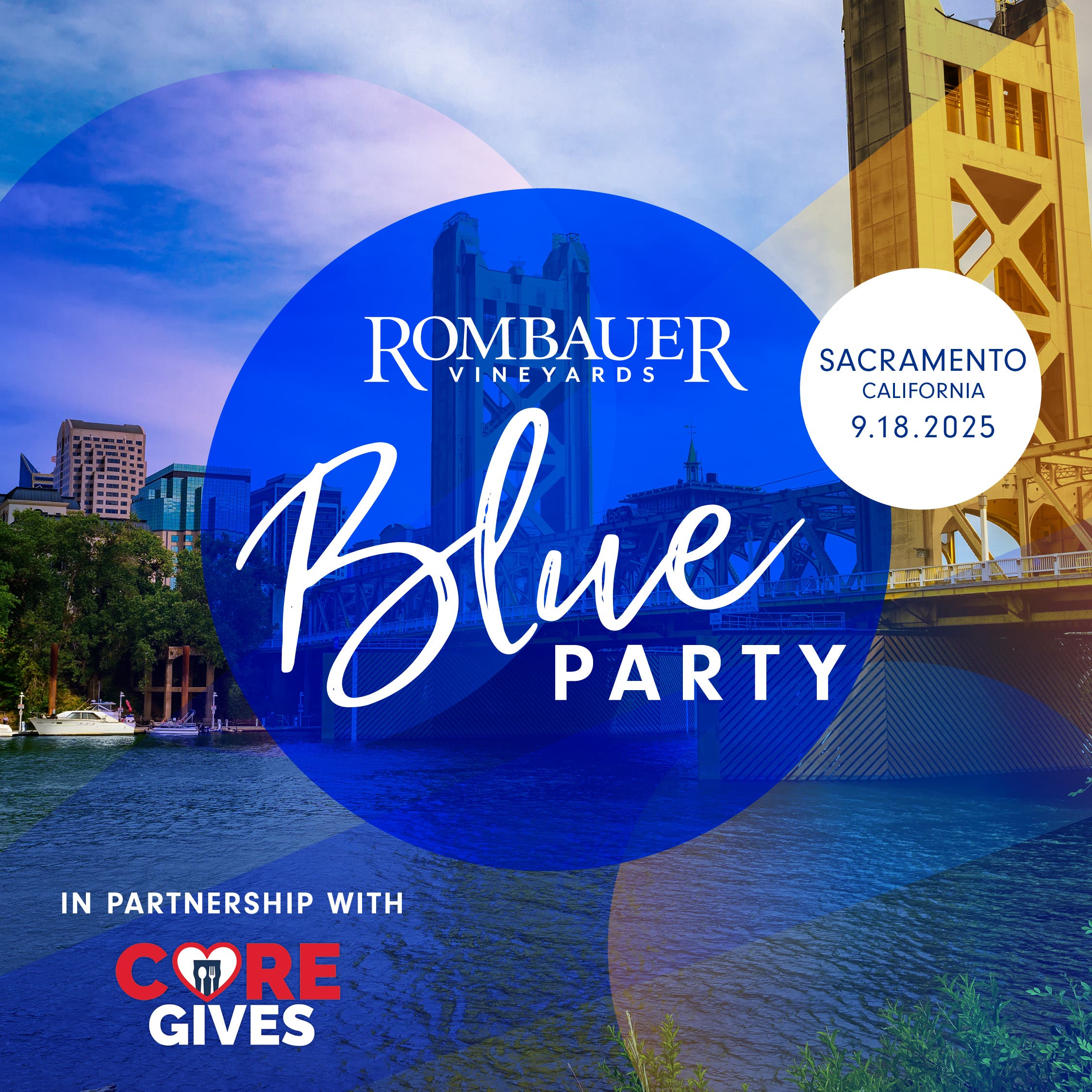 Sep 18 | Rombauer Vineyards Blue Party | Sacramento, CA Patch