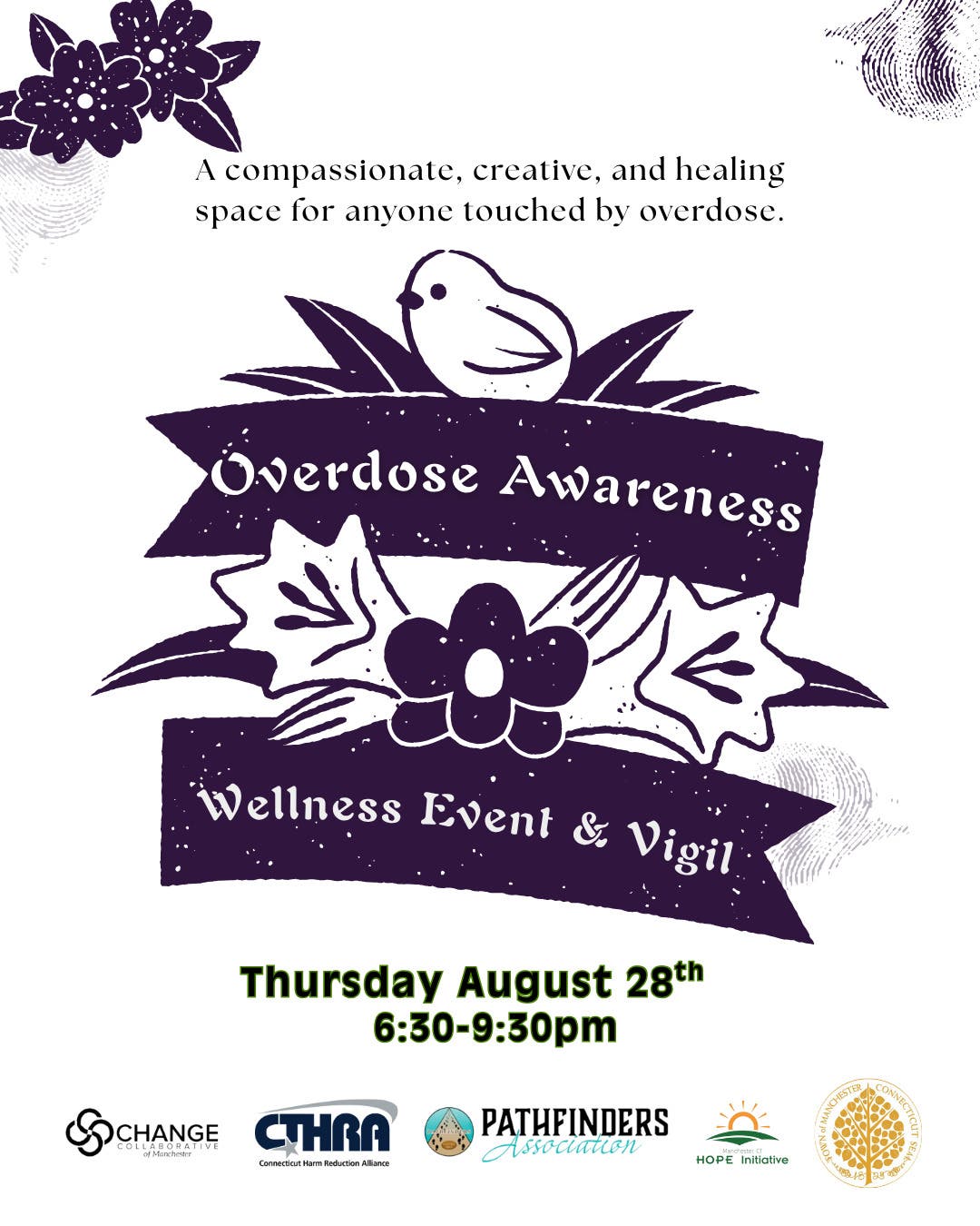 Aug 28 | International Overdose Awareness Day Wellness Event and Vigil ...