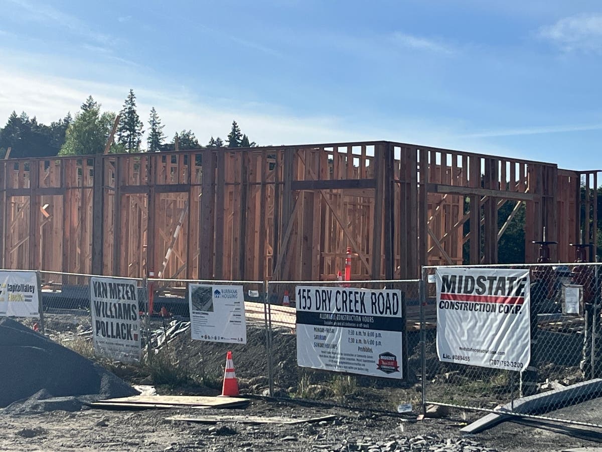 58-Unit Affordable Housing Project Going Up On Dry Creek Road ...