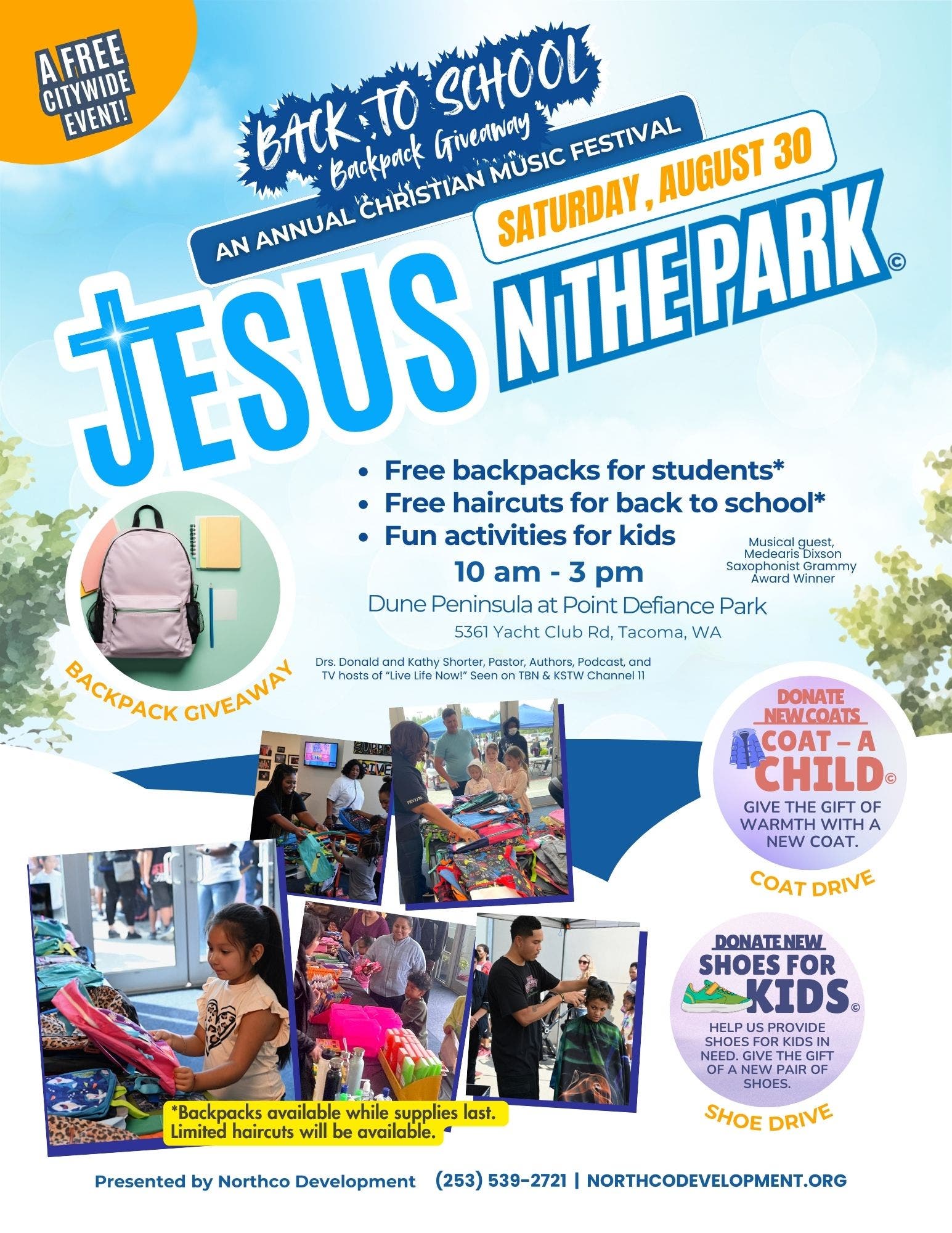 Aug 30 | Jesus -N- The Park at Ruston Point @ The Dunes at Point ...