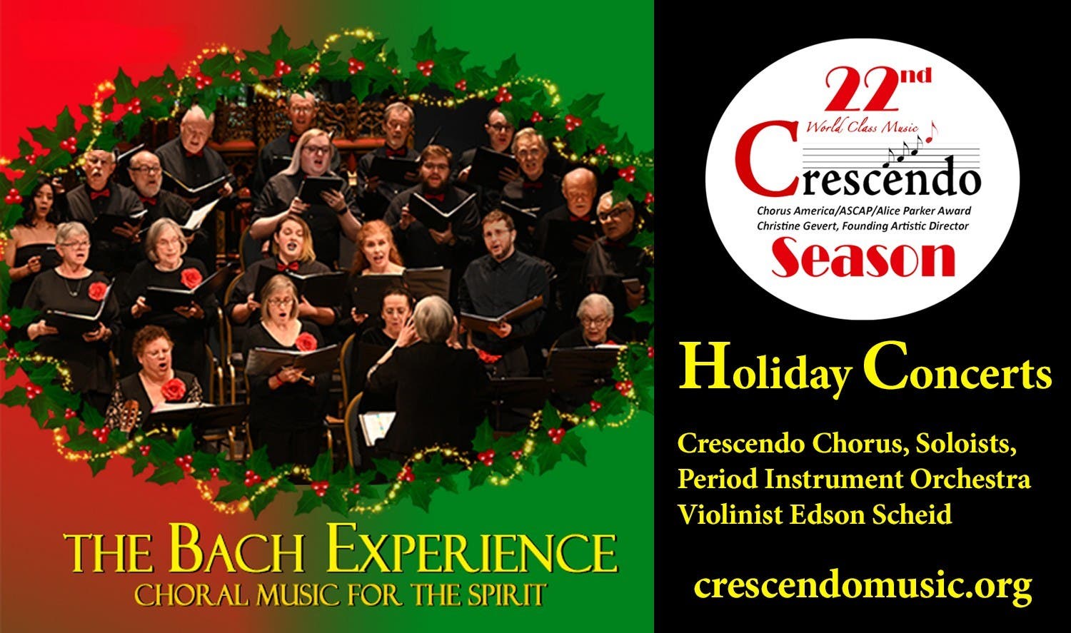 Dec 7 | The Bach Experience: Choral Music for the Spirit | Cornwall, CT ...