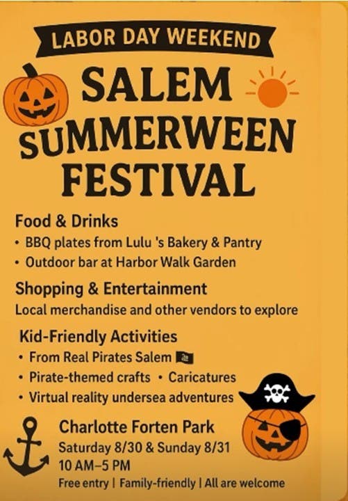 Aug 30 | Labor Day Weekend SUMMERWEEN Festival | Beverly, MA Patch