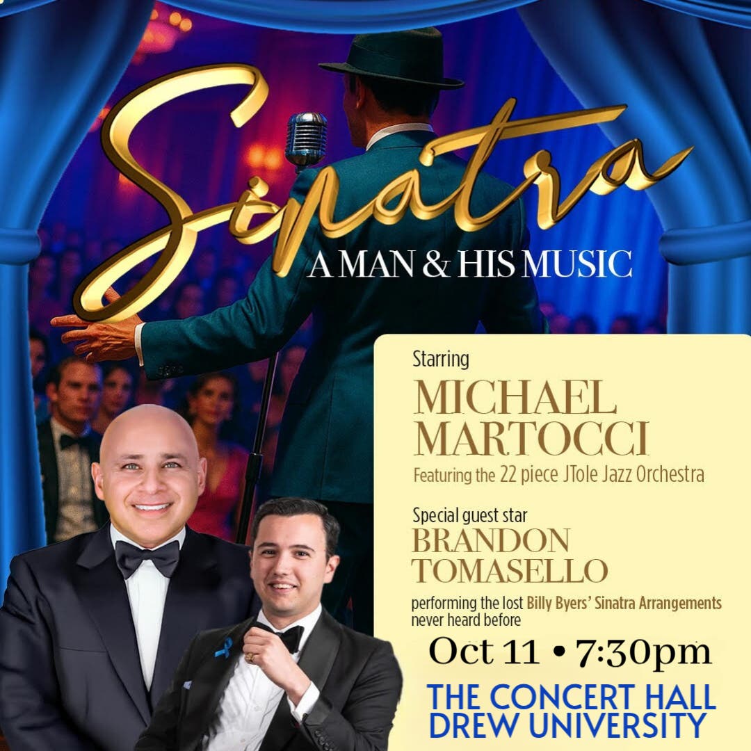Oct 11 | Michael Martocci's Sinatra: A Man & His Music | East Hanover ...