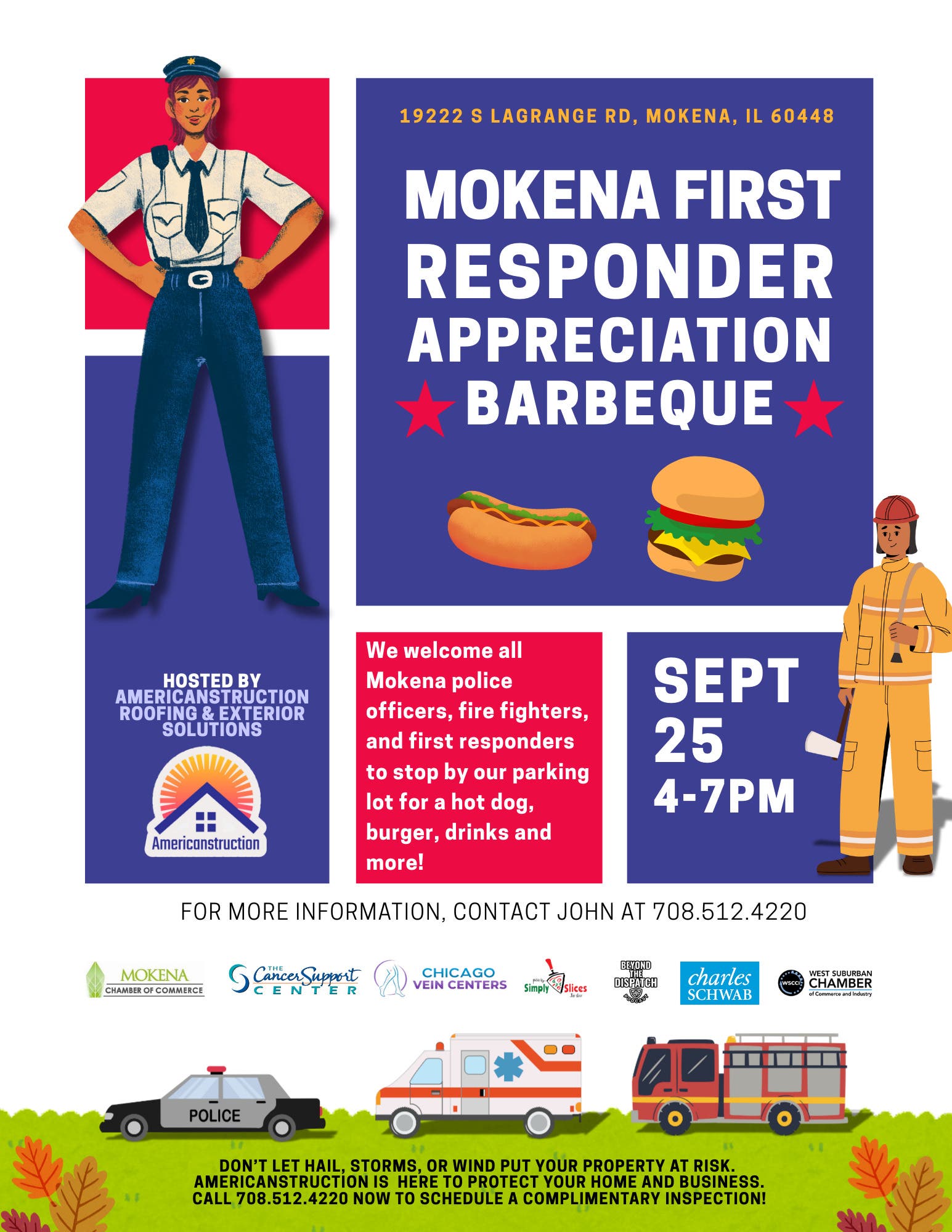 Sep 25 | Mokena First Responders BBQ | Mokena, IL Patch