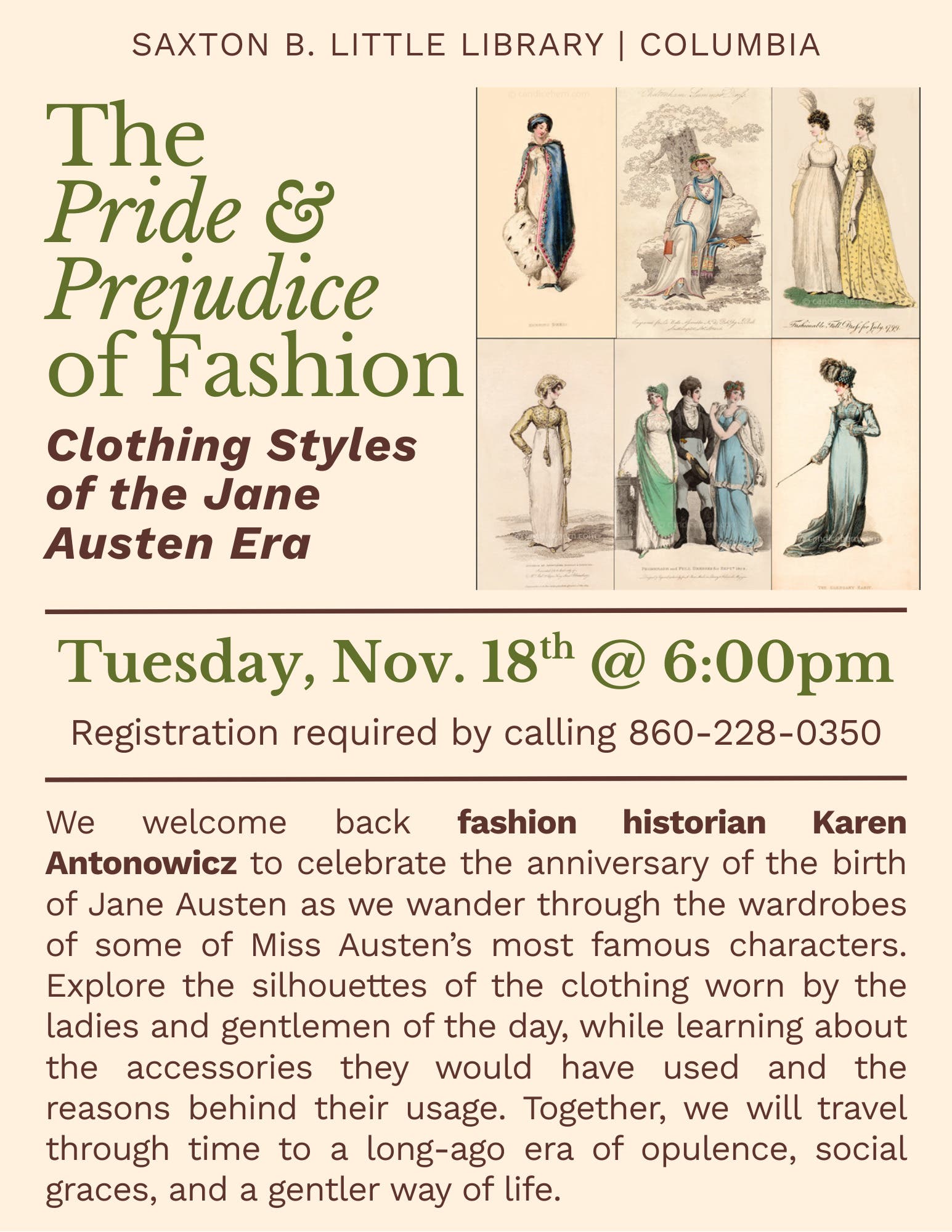 Nov 18 | The Pride & Prejudice of Fashion: Clothing Styles of the Jane ...