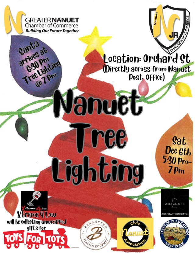 Dec 6 | Nanuet Holiday Tree Lighting Event | Nanuet, NY Patch