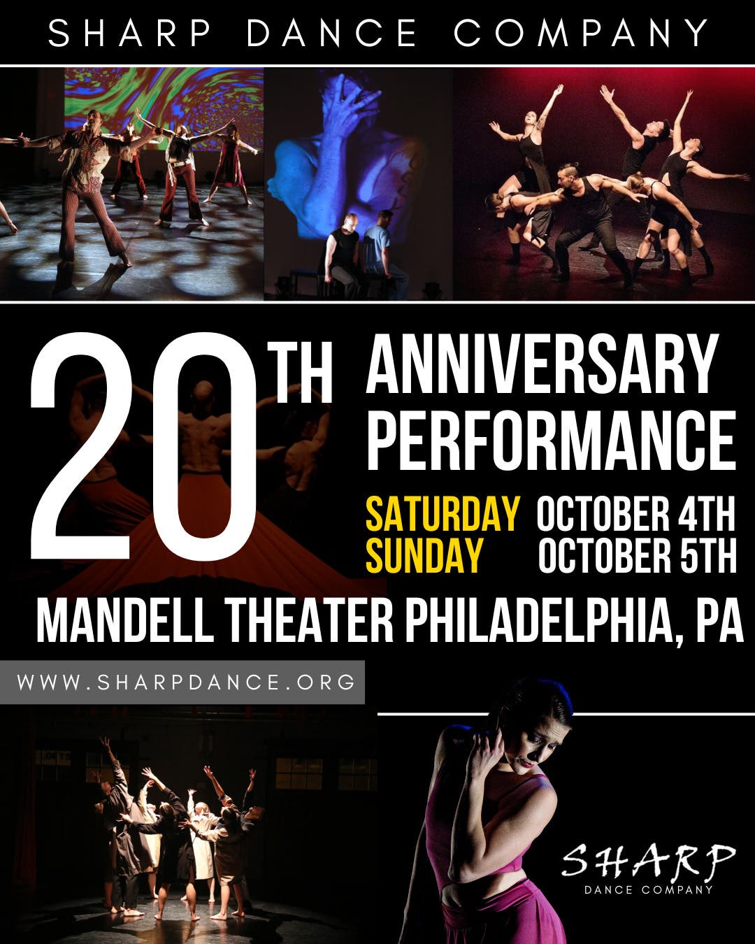 Oct 4 | SHARP Dance Company 20th Anniversary Performance – “FAMILY ...