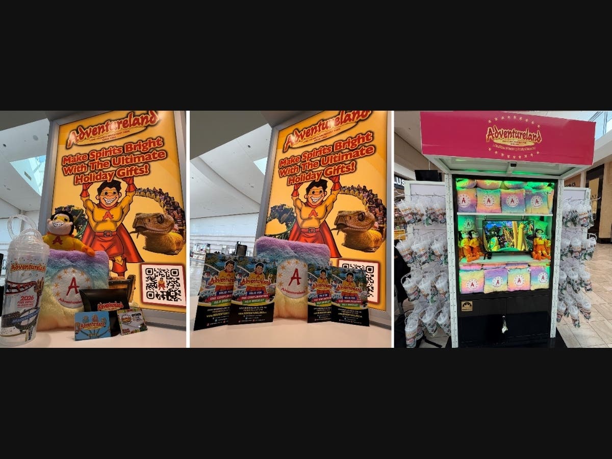 Adventureland Launches Holiday Gift Bundles At Walt Whitman Mall ...