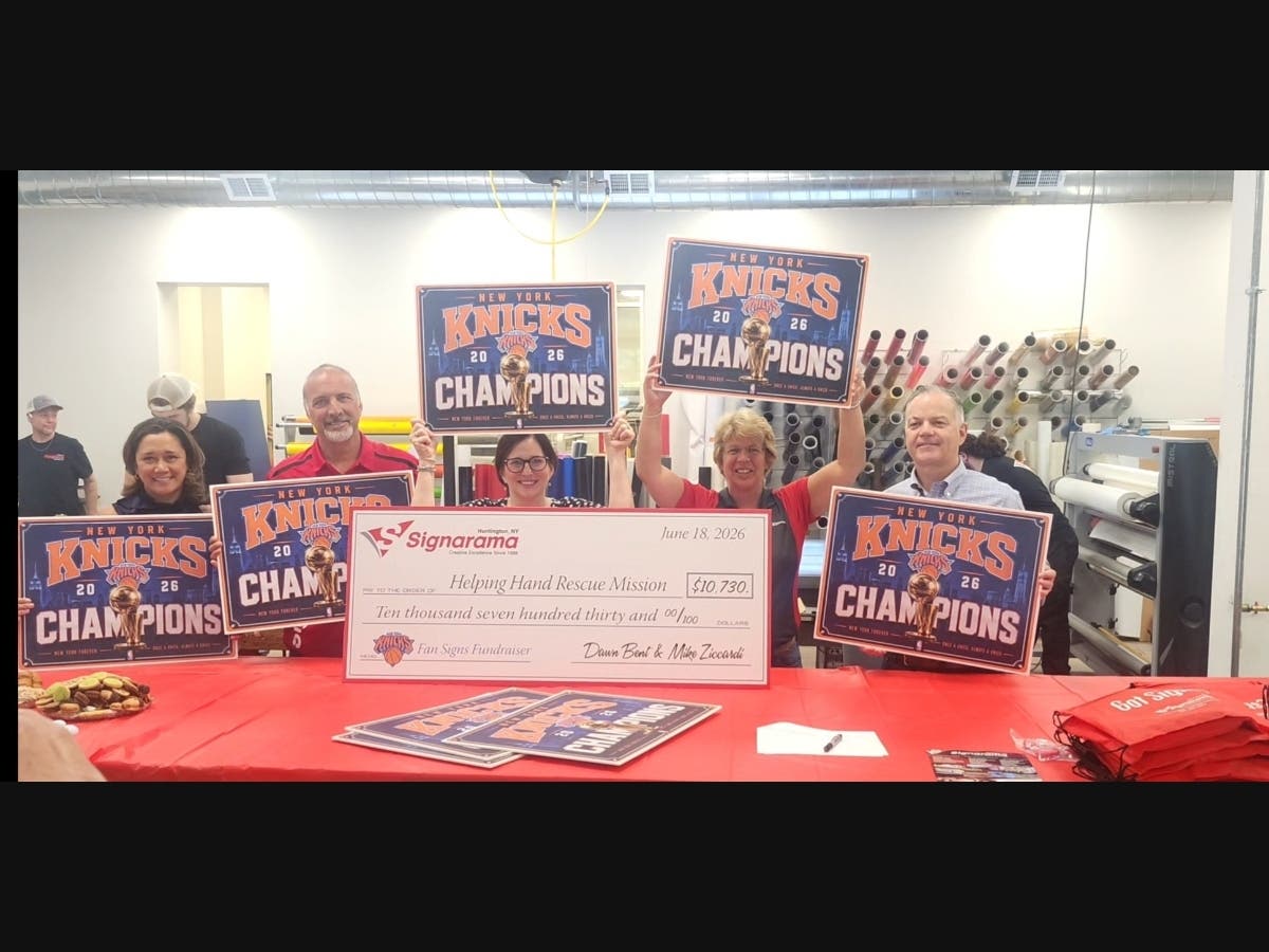 Knicks Fan Campaign Raises More Than $10K For Huntington Station ...