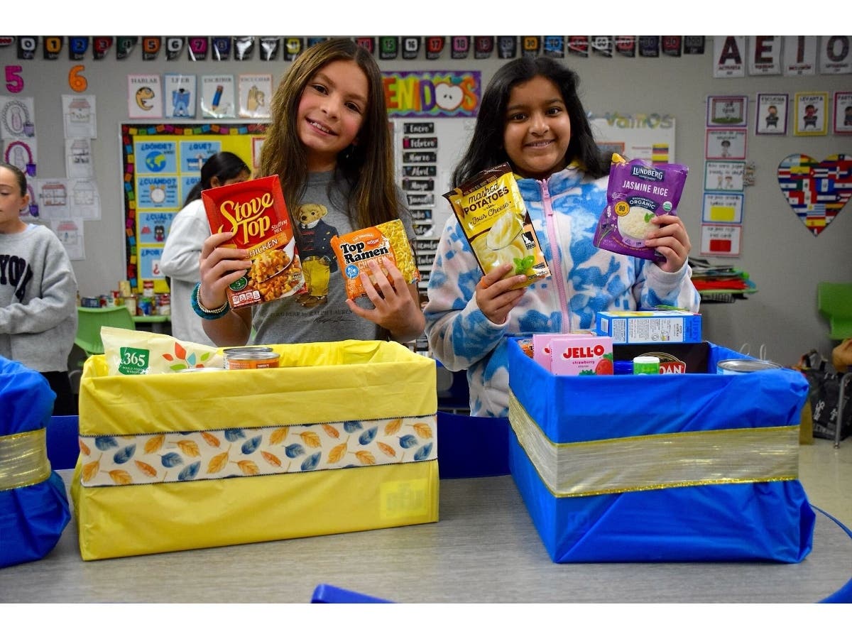 Chatterton Students Feed 13 Families With School-Wide Food Drive ...