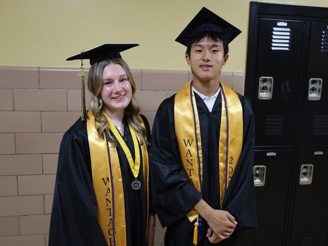 'Stay Curious': Wantagh High School Hosts Graduation | Wantagh, NY Patch