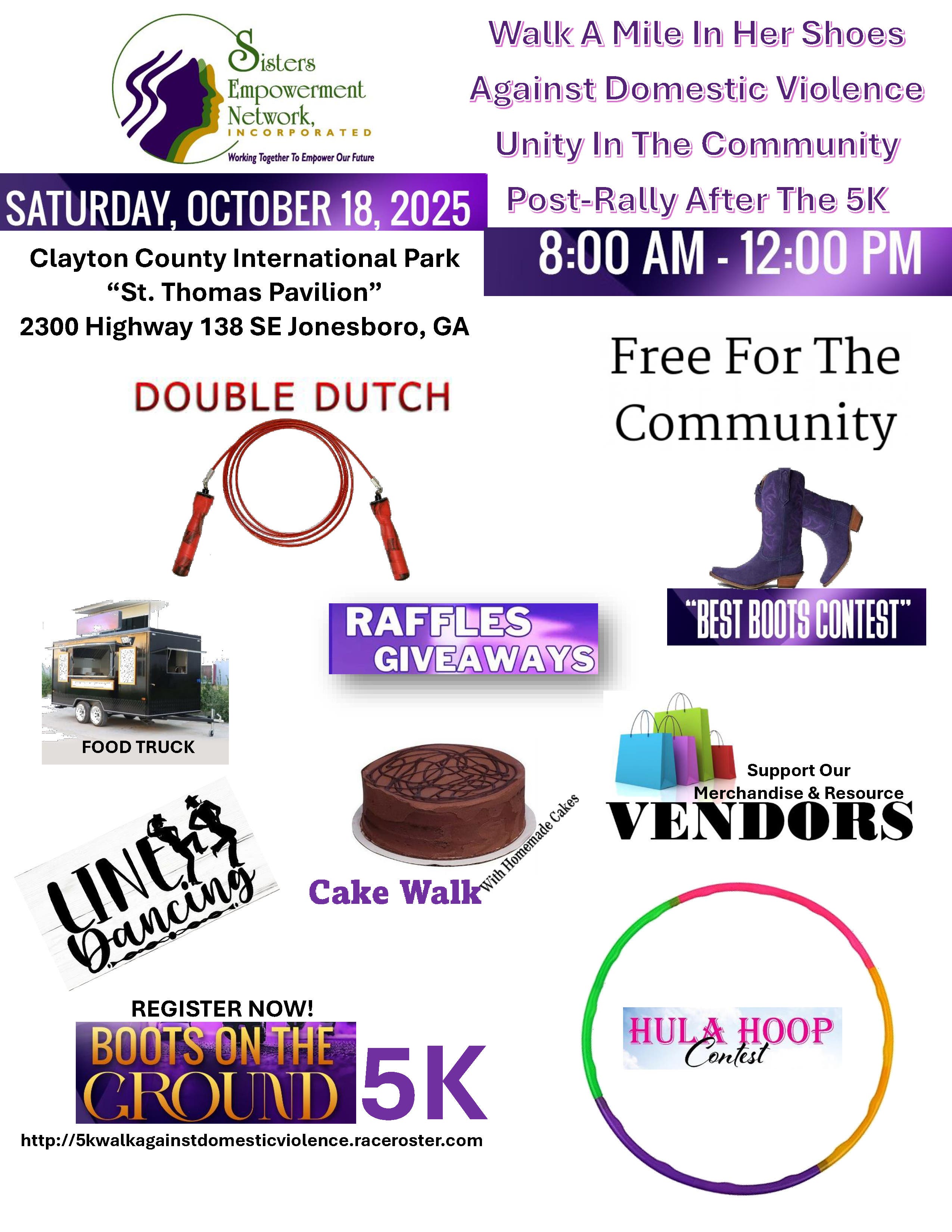 Oct 18 | Boots on the Ground Walk A Mile in Her Shoes 5K Walk/Run ...