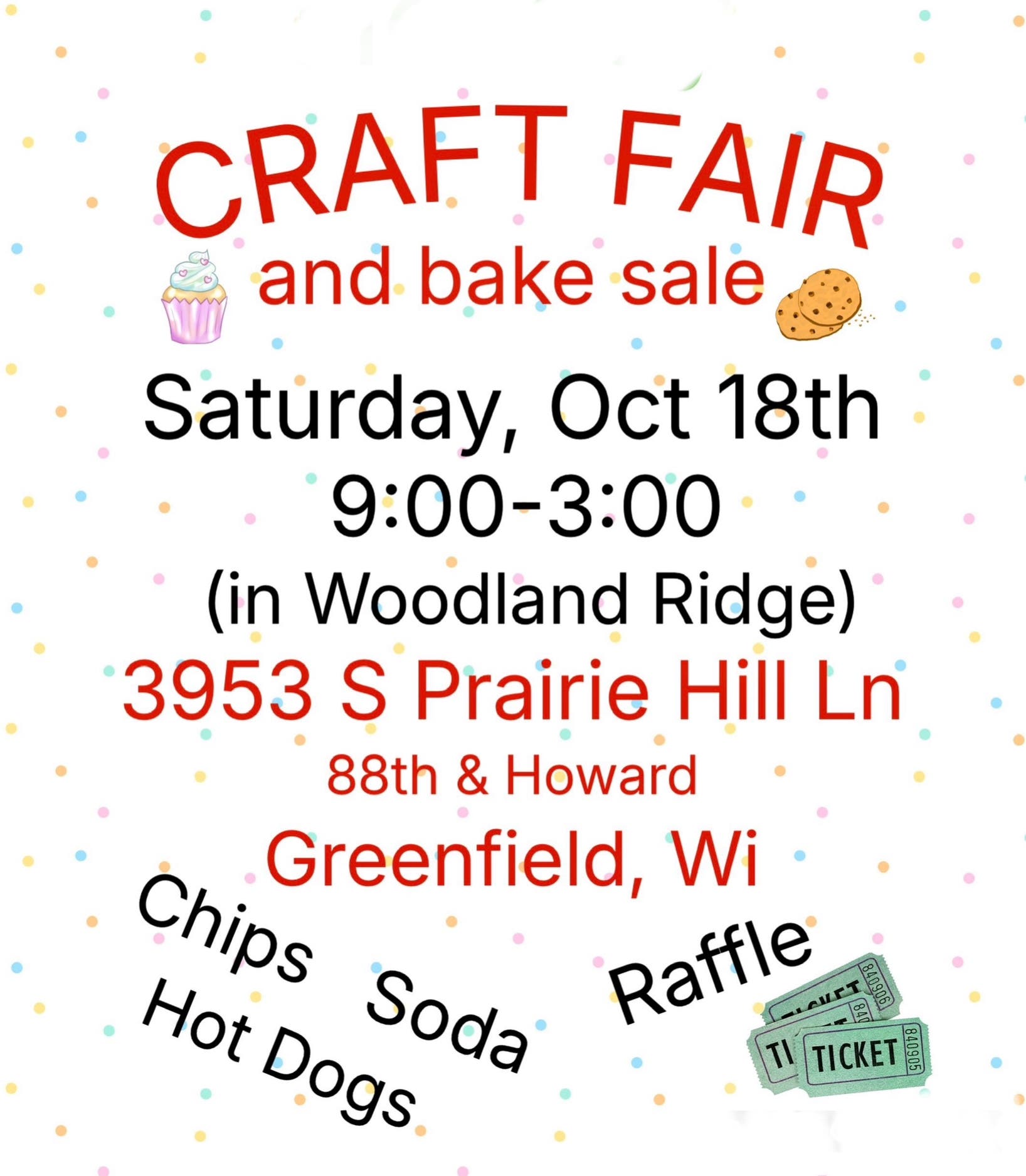 Oct 18 | Craft Fair | Franklin, WI Patch
