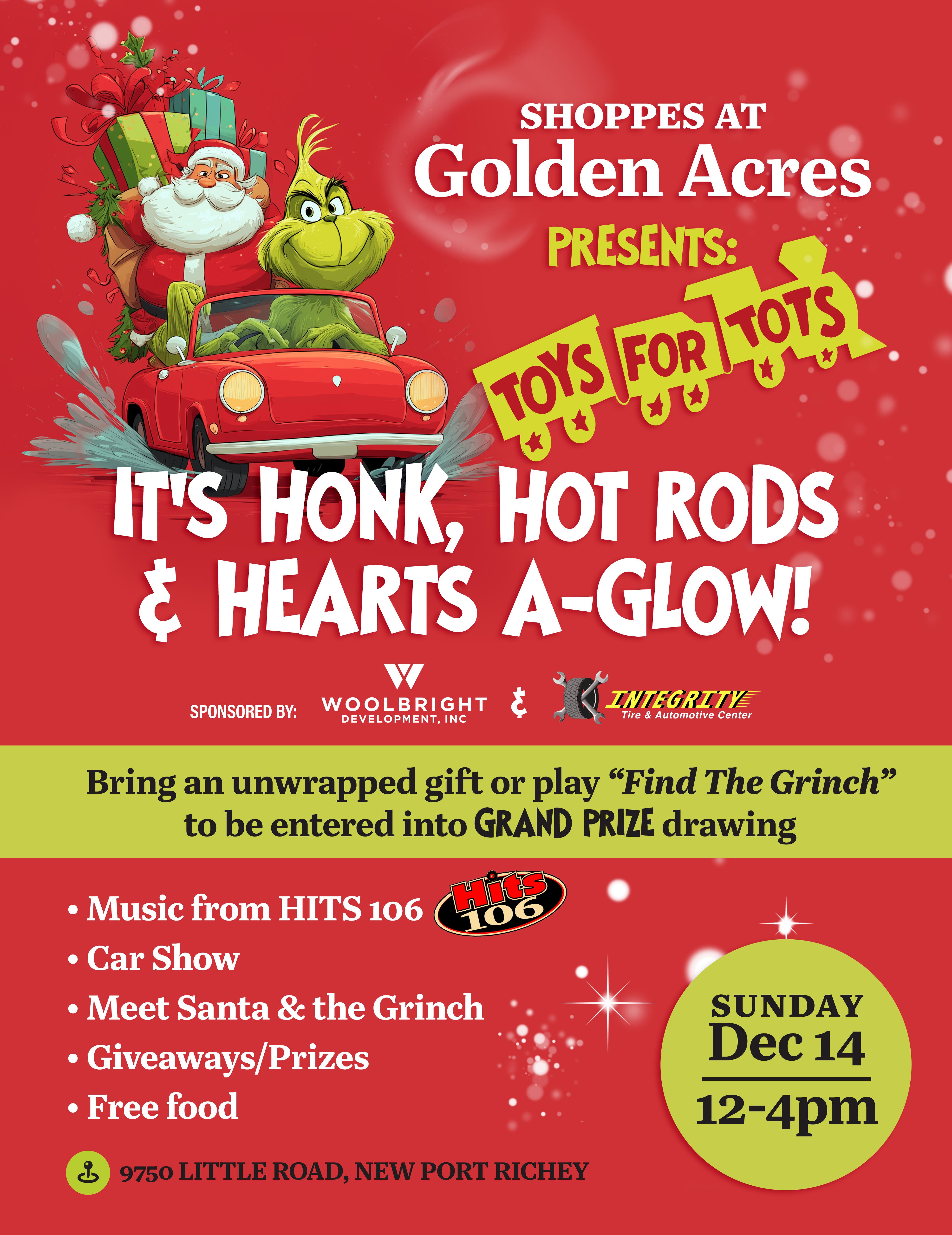 Dec 14 | Free Christmas Party, Grinch. Santa, Food, Prizes, Giveaways ...