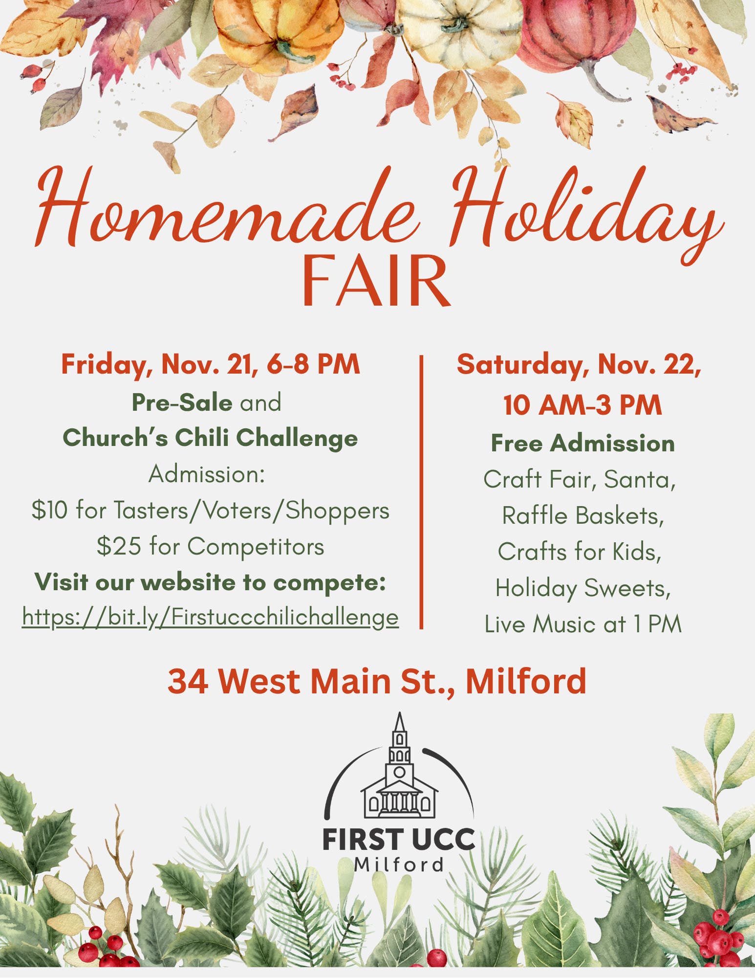 Nov 22 | Homemade Holiday Fair | Milford, CT Patch