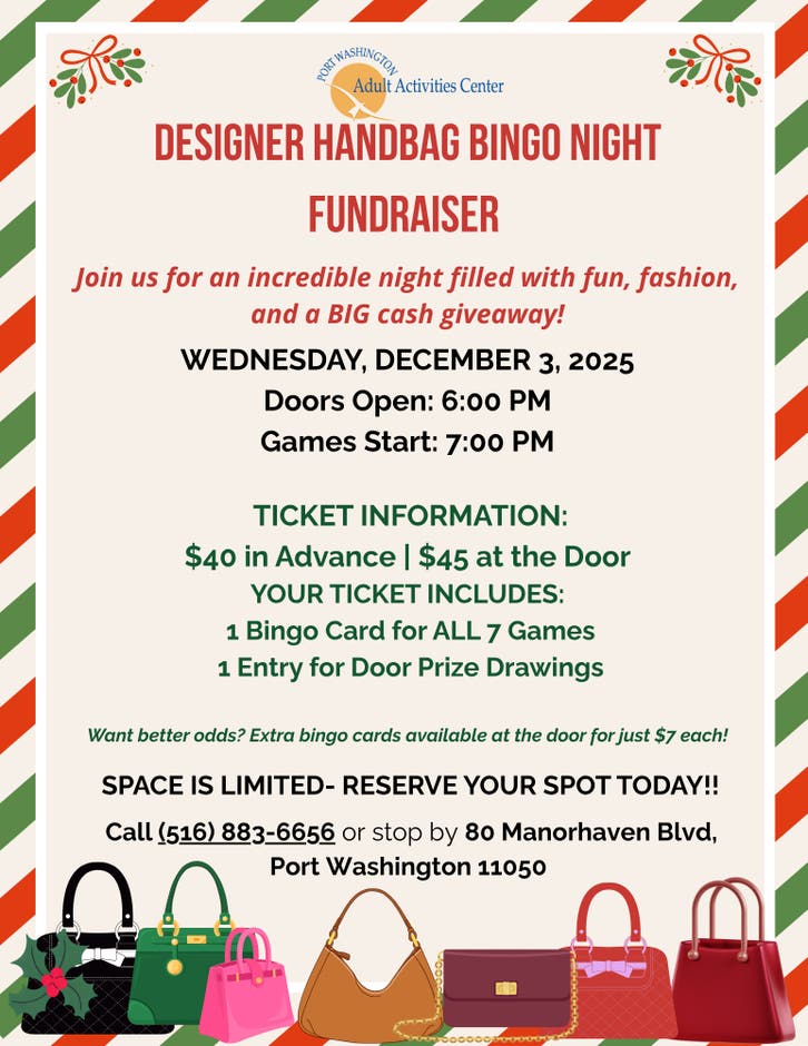 Dec 3 | Get ready for a night where BINGO meets haute couture in Port ...