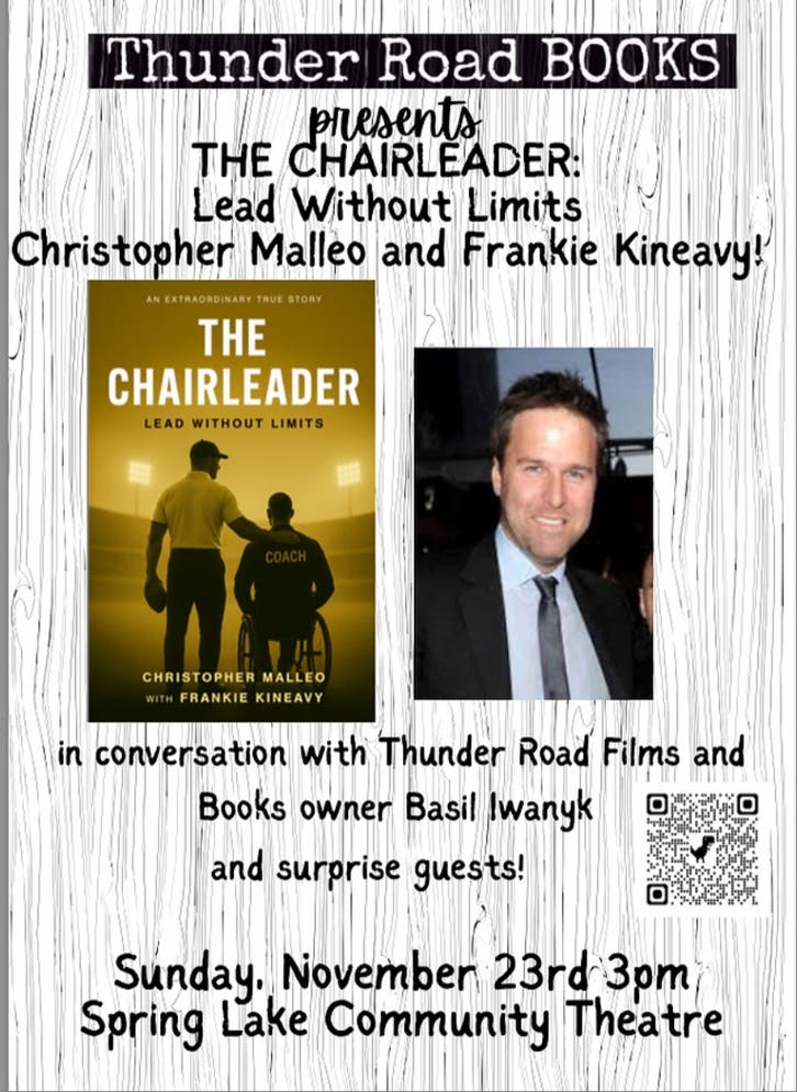Nov 23 | Former Wall HS QB Turned Author Christopher Malleo & Frankie ...