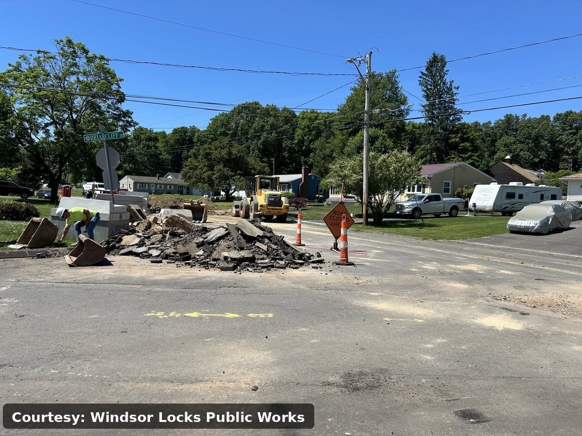 Road Repairs, Upgrades Underway In Windsor Locks | Windsor Locks, CT Patch