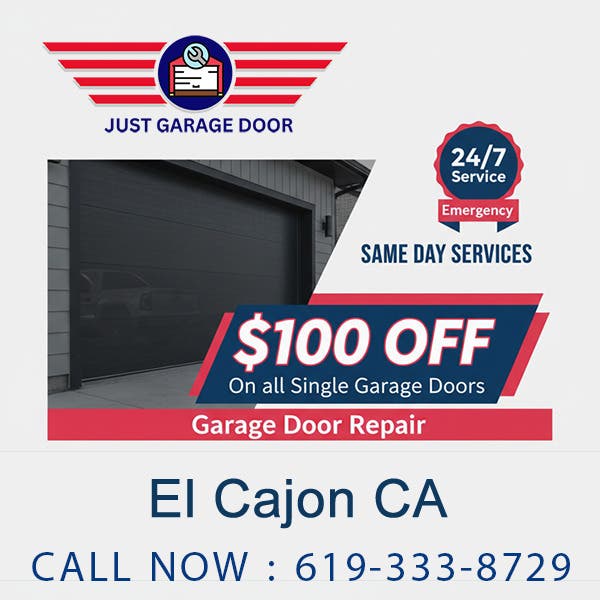Just Garage Door Repair El Cajon CA - El Cajon, CA Patch