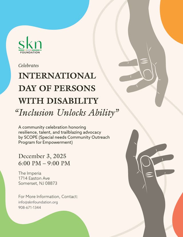 Dec 3 | SKN Foundation Celebrates International Day of Person's With ...