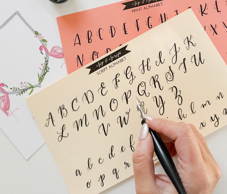 Jun 23 | Sip & Script: Modern Calligraphy for Beginners | Silver Spring ...