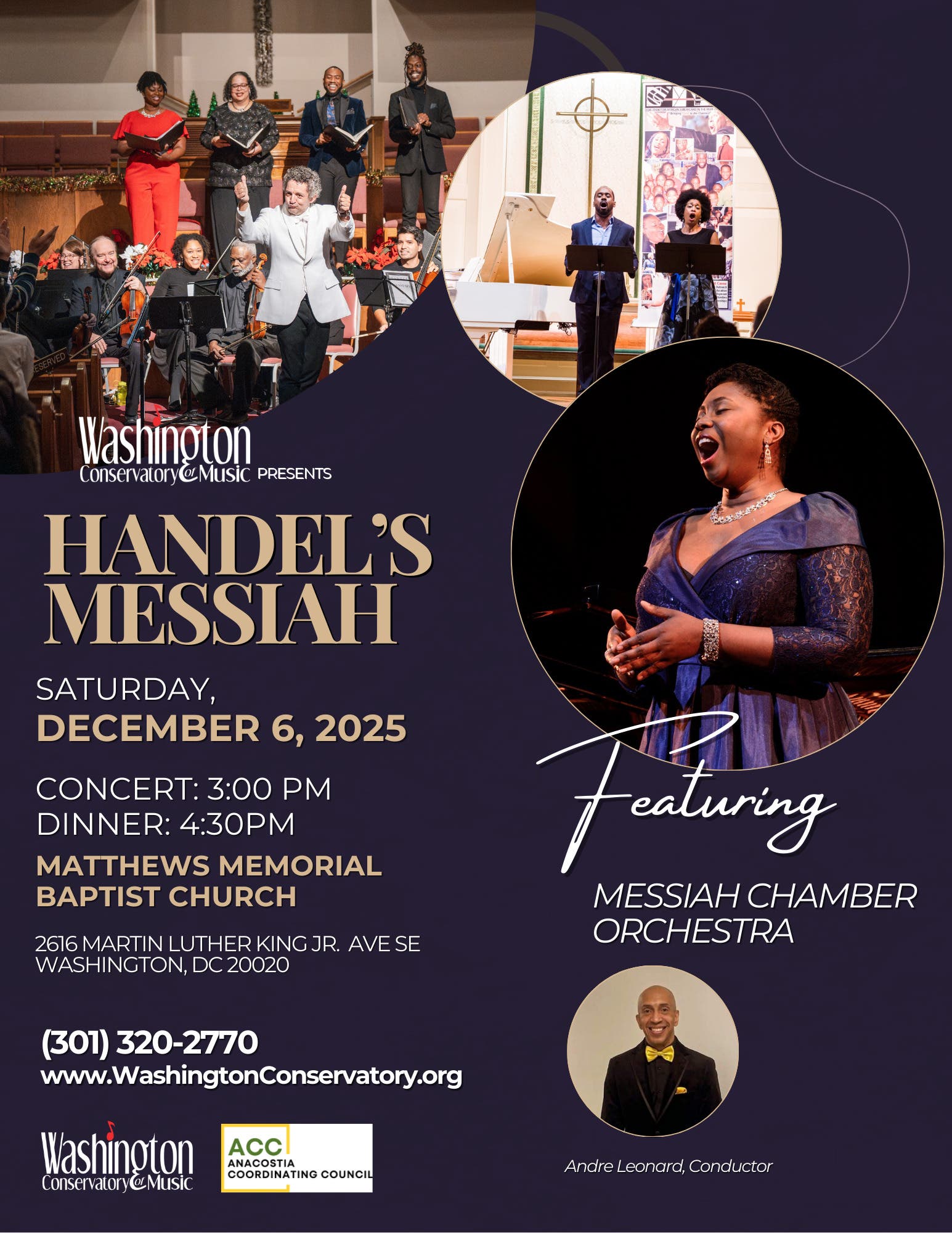 Dec 6 | Handel's Messiah- Featuring Messiah Chamber Orchestra | Glen ...