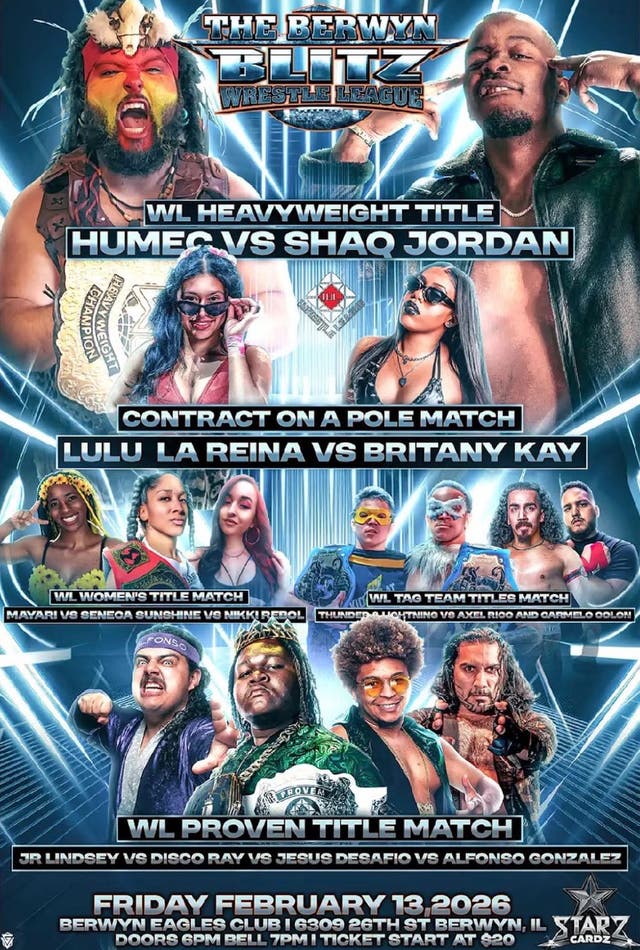 Feb 13 | The Berwyn Blitz, Live Professional Wrestling at the Berwyn ...