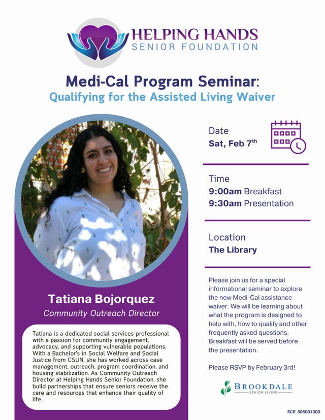Feb 7 | Medi-Cal Program Seminar: Qualifying for the Assisted Living ...