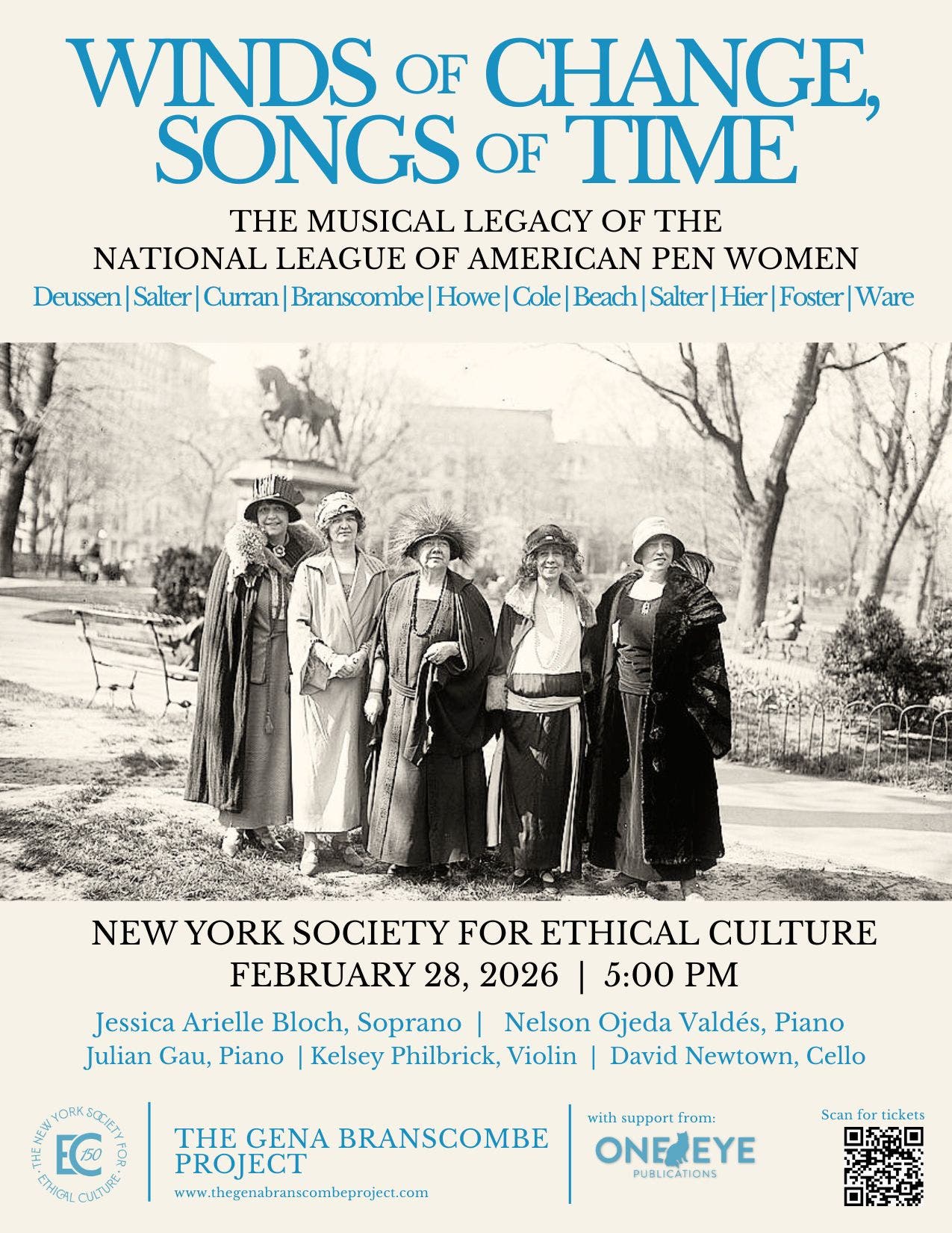 Feb 28 | "Winds of Change, Songs of Time - The Musical Legacy of the ...