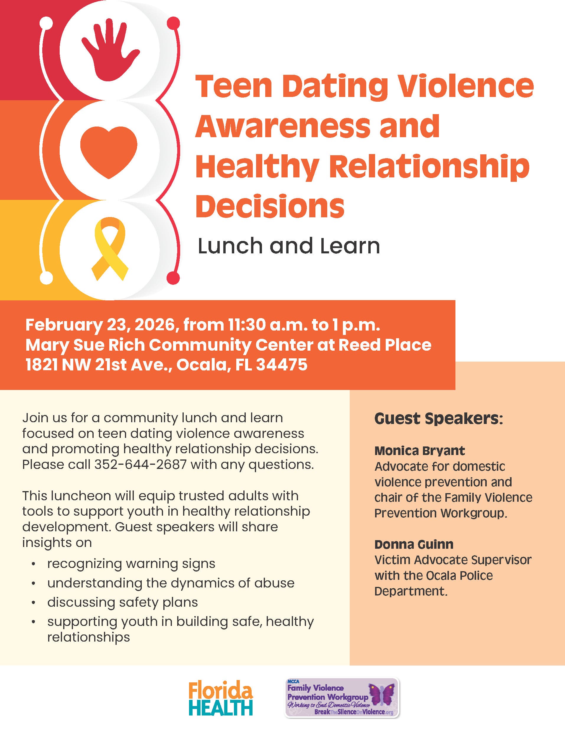 Feb 23 | DOH-Marion Hosts Teen Dating Violence Awareness and Healthy ...