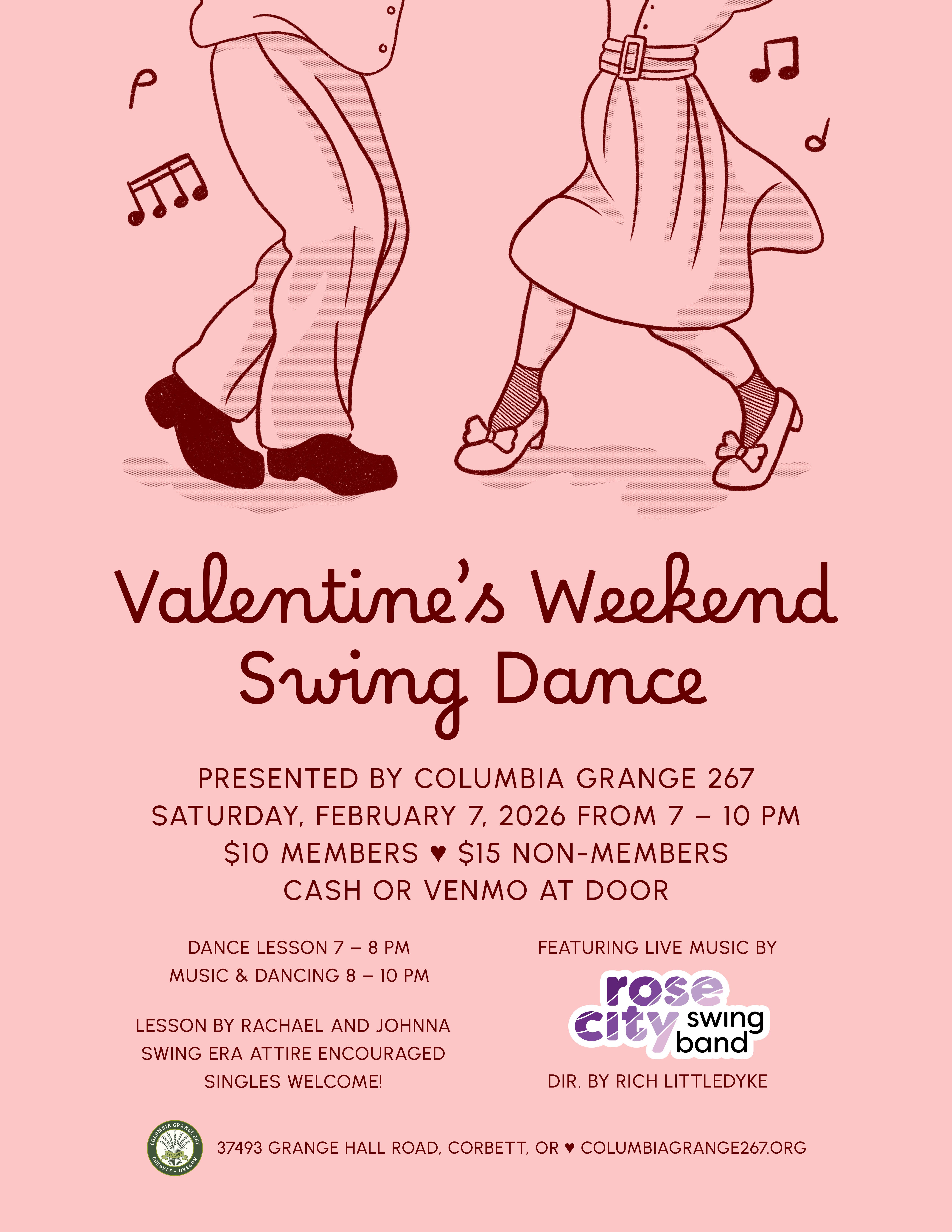 Feb 7 | Valentine's Weekend Swing Dance | Portland, OR Patch