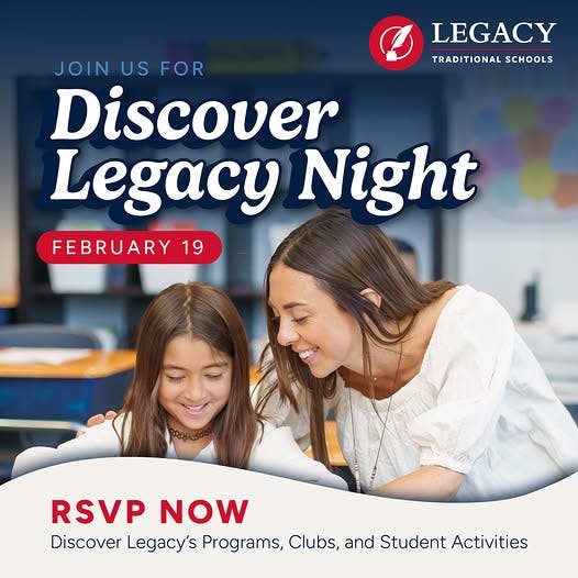 Feb 19 | Discovery Legacy Night - Legacy Traditional Schools ...