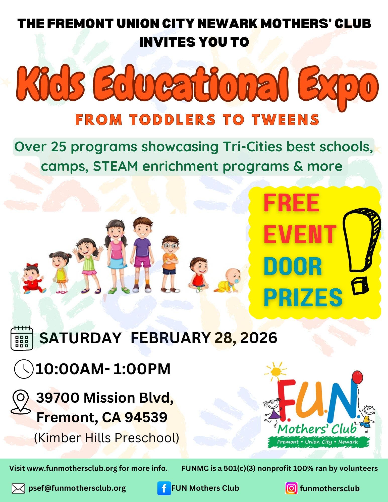 Feb 28 | Kids Educational Expo 2026 | Fremont, CA Patch