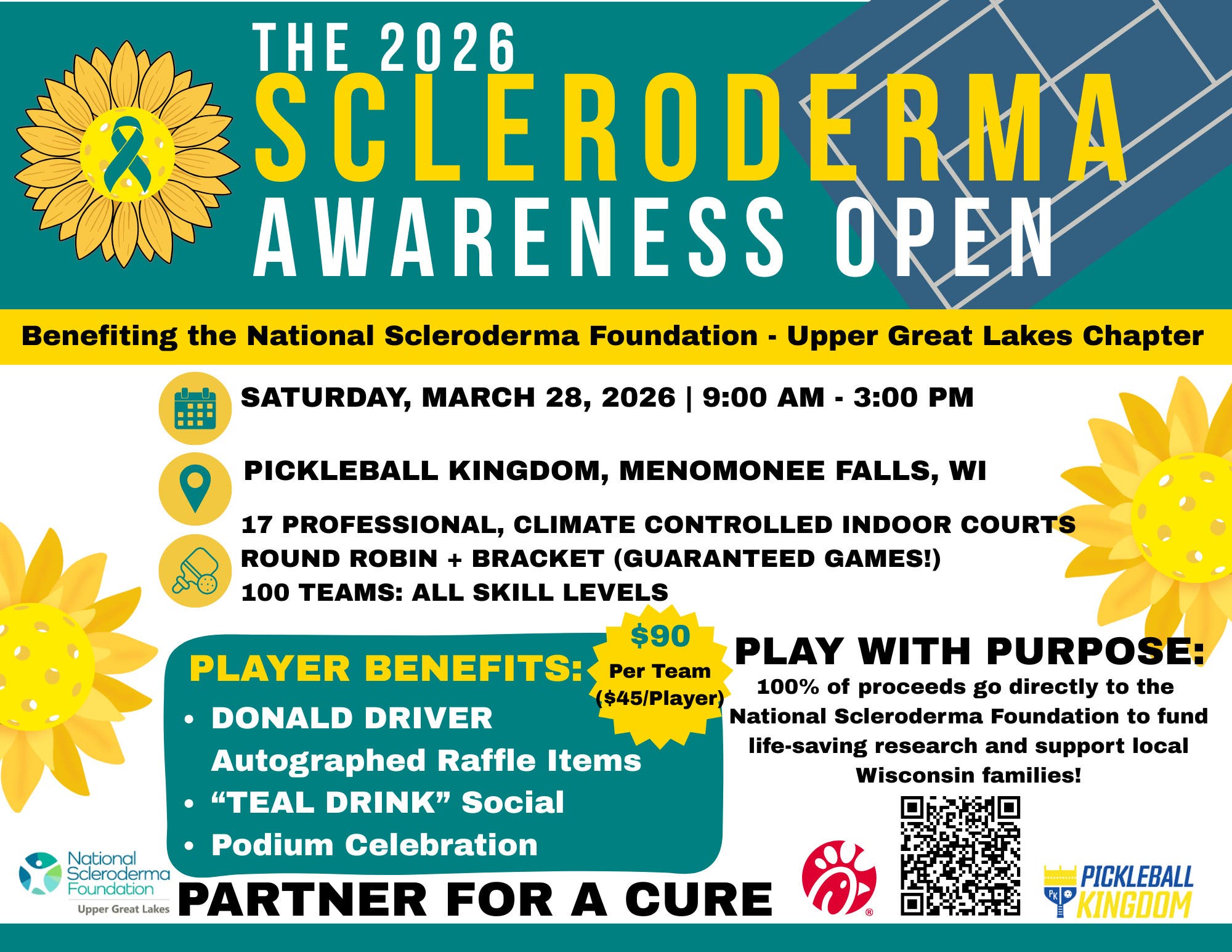 Mar 28 | The Scleroderma Awareness Open: Pickleball with a Purpose ...