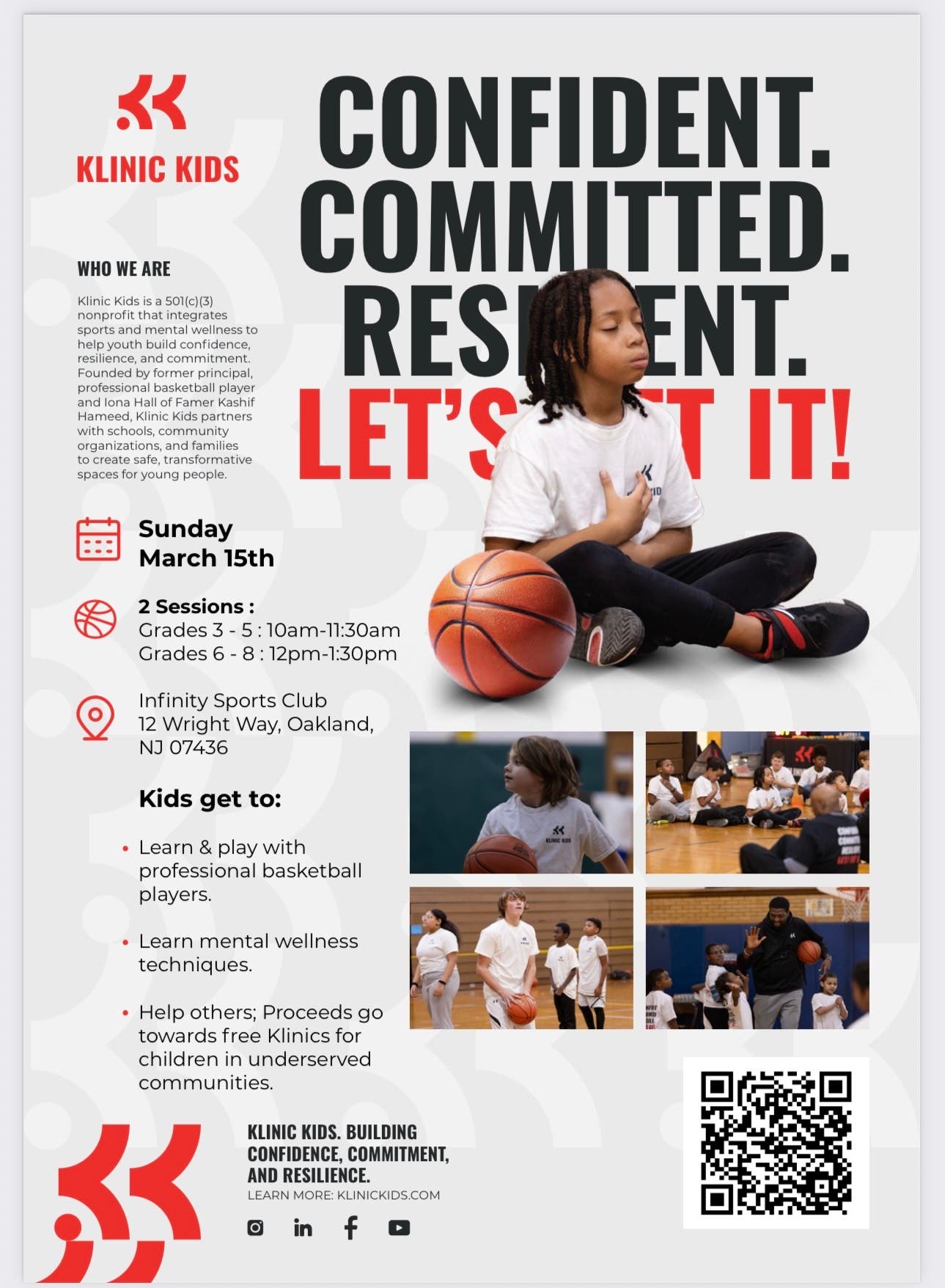 Mar 15 | Klinic Kids Basketball & Wellness Charity Event! | Ridgewood ...