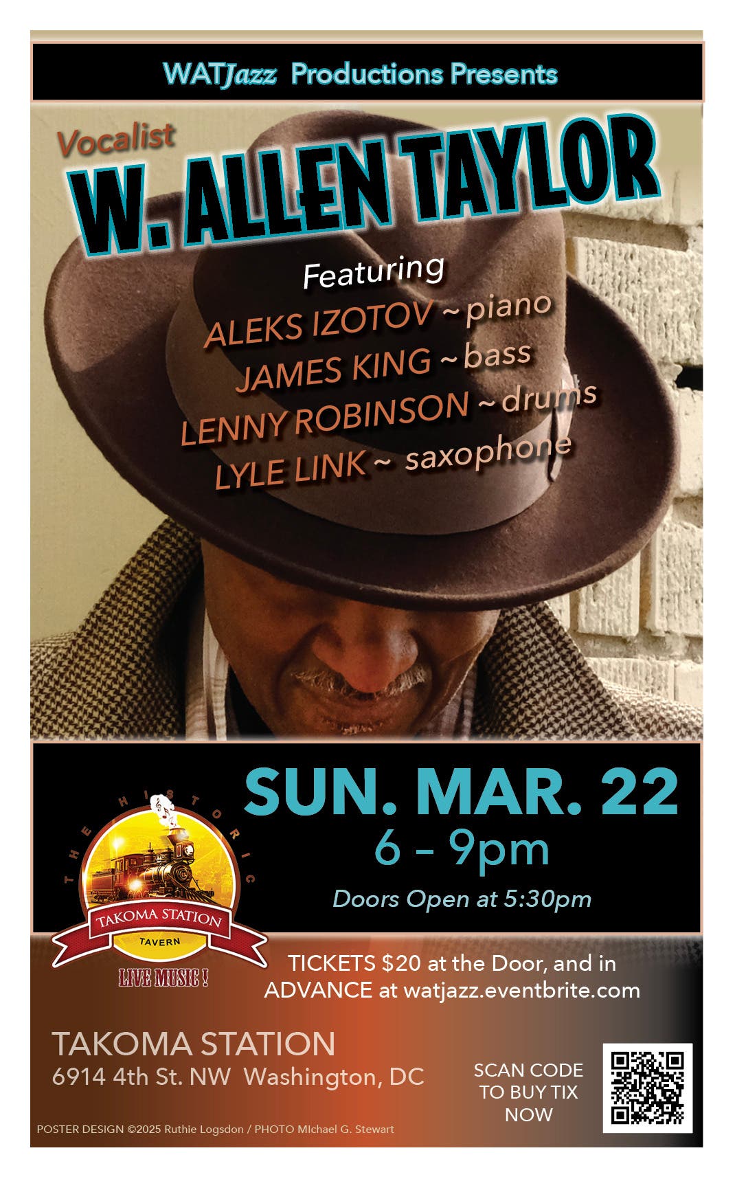 Mar 22 | W. Allen Taylor & Quartet | Silver Spring, MD Patch