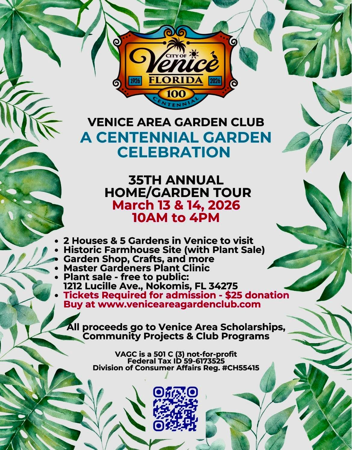 Mar 13 | A Centennial Garden Celebration | Nokomis, FL Patch
