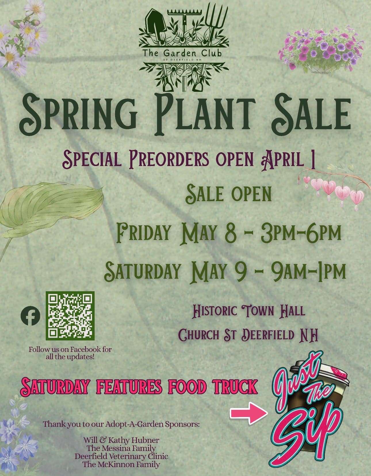 Apr 1 | Spring Plant Sale PRESALE | Raymond, NH Patch