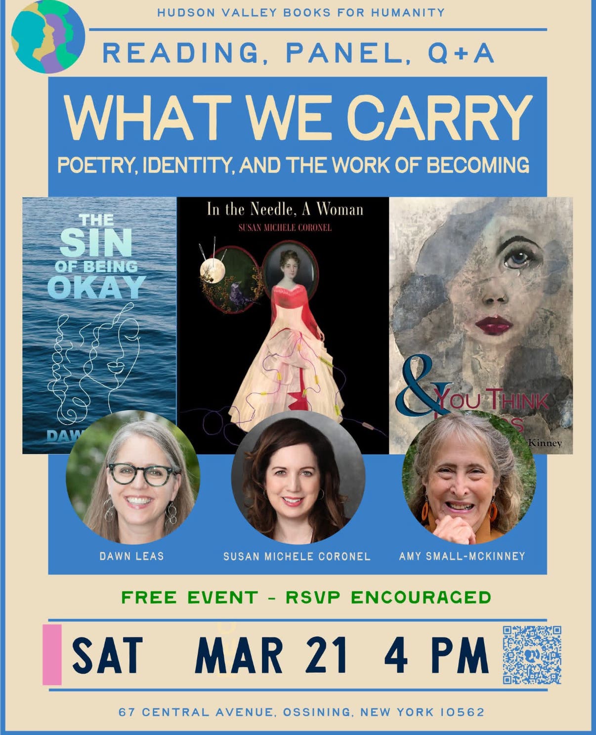 Mar 21 | Women’s History Month Poetry Reading at Hudson Valley Books ...