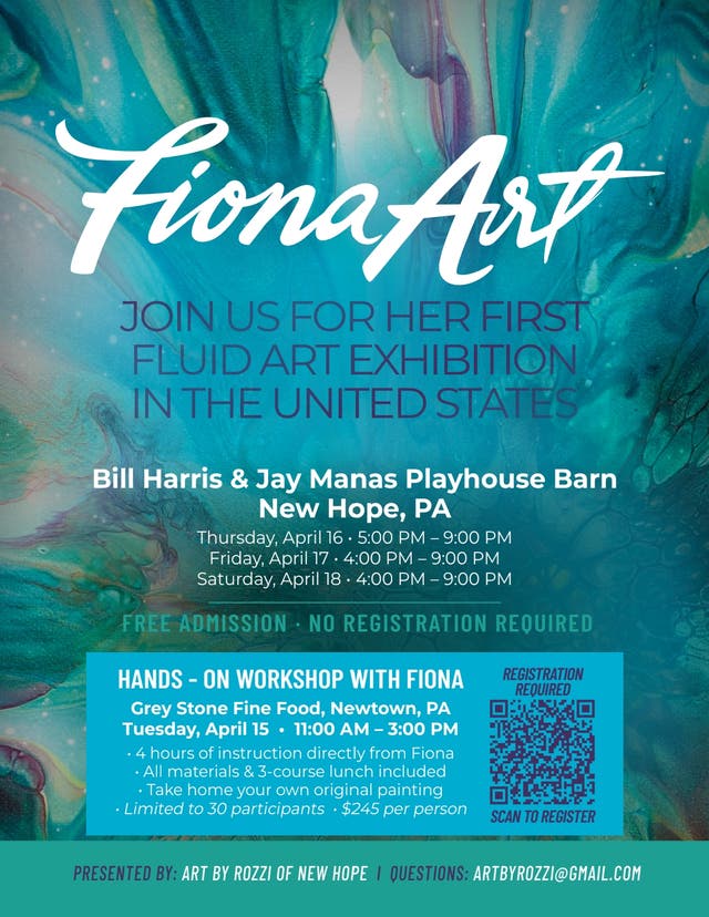 Apr 16 | Fiona Art: First Fluid Art Exhibition in the United States ...