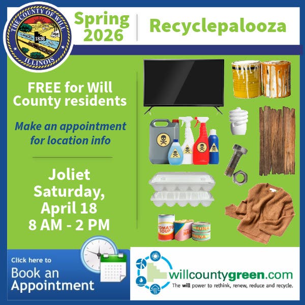Apr 18 | Will County Recyclepalooza: Drop Off Unwanted Electronics ...