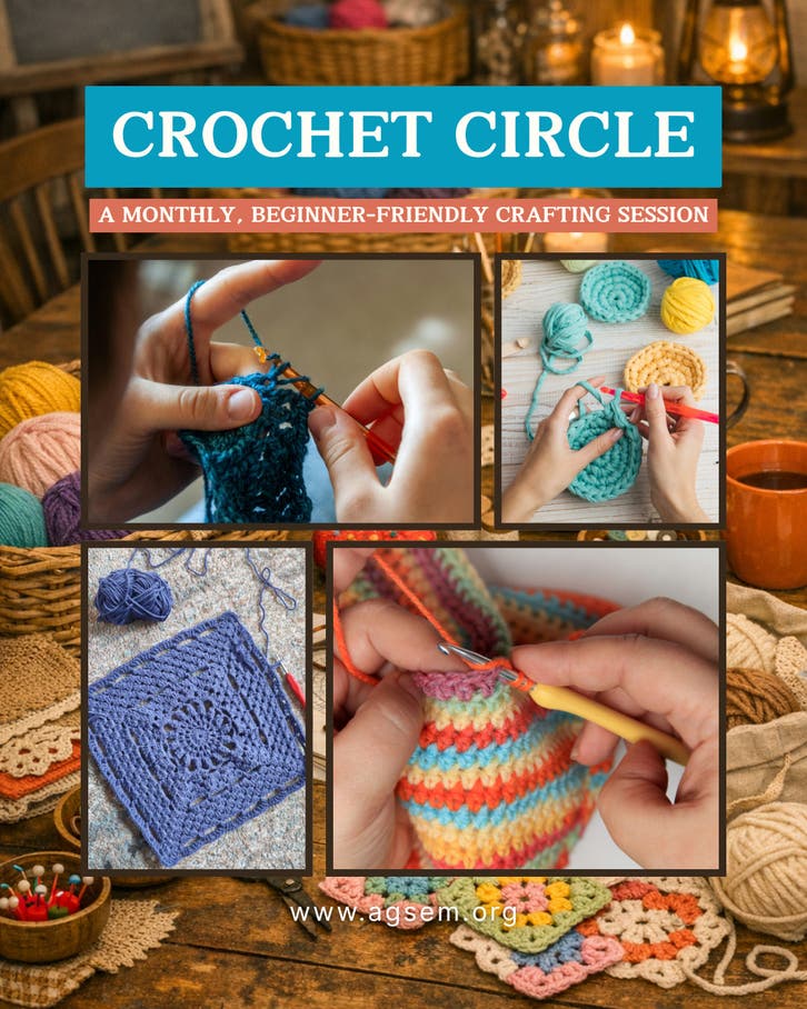 Jul 8 | Monthly Crochet Circle | Vista, CA Patch