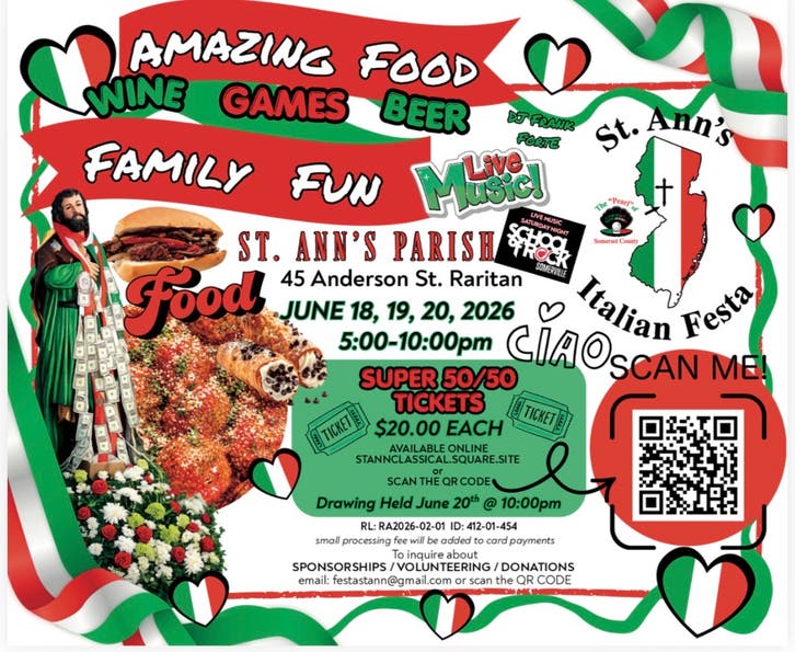Jun 18 | St. Ann's Italian Festa June 18-20 | Bridgewater, NJ Patch
