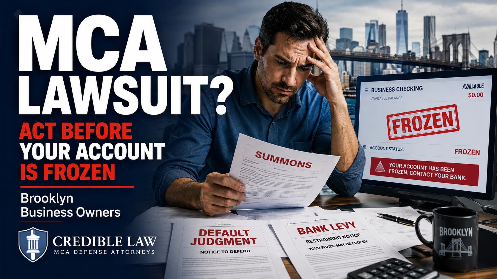 Brooklyn Merchant Cash Advance Lawsuit Defense: Stop MCA Bank Levies ...