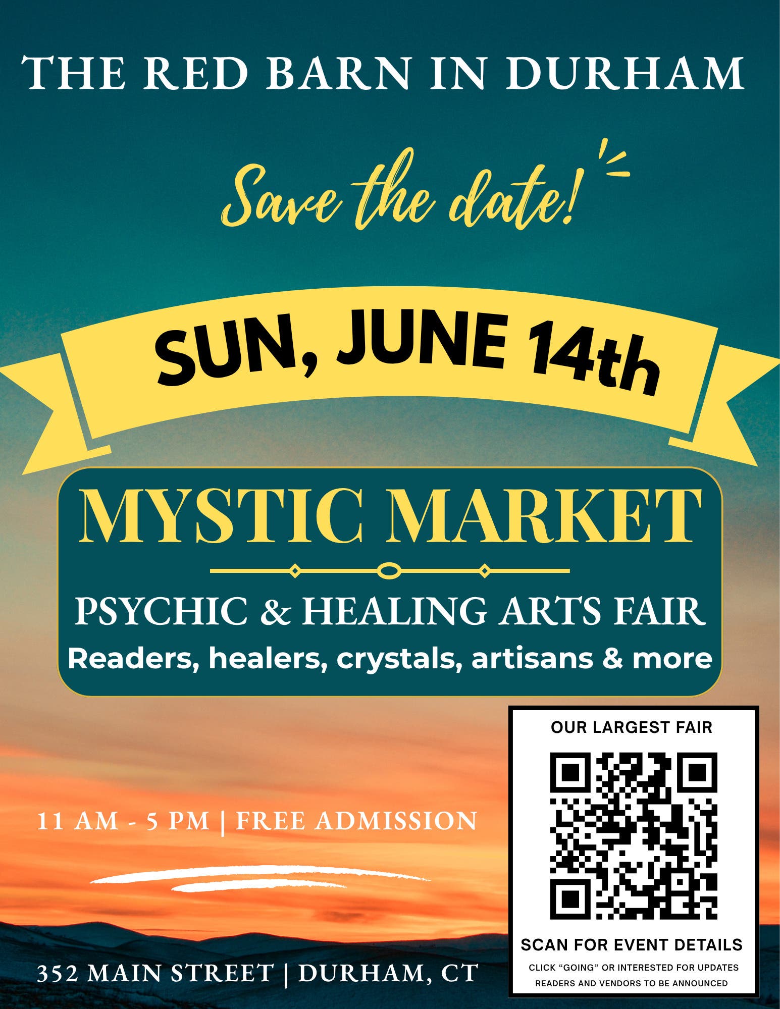 Jun 14 | Mystic Market : Psychic & Healing Arts Fair at the Red Barn in ...