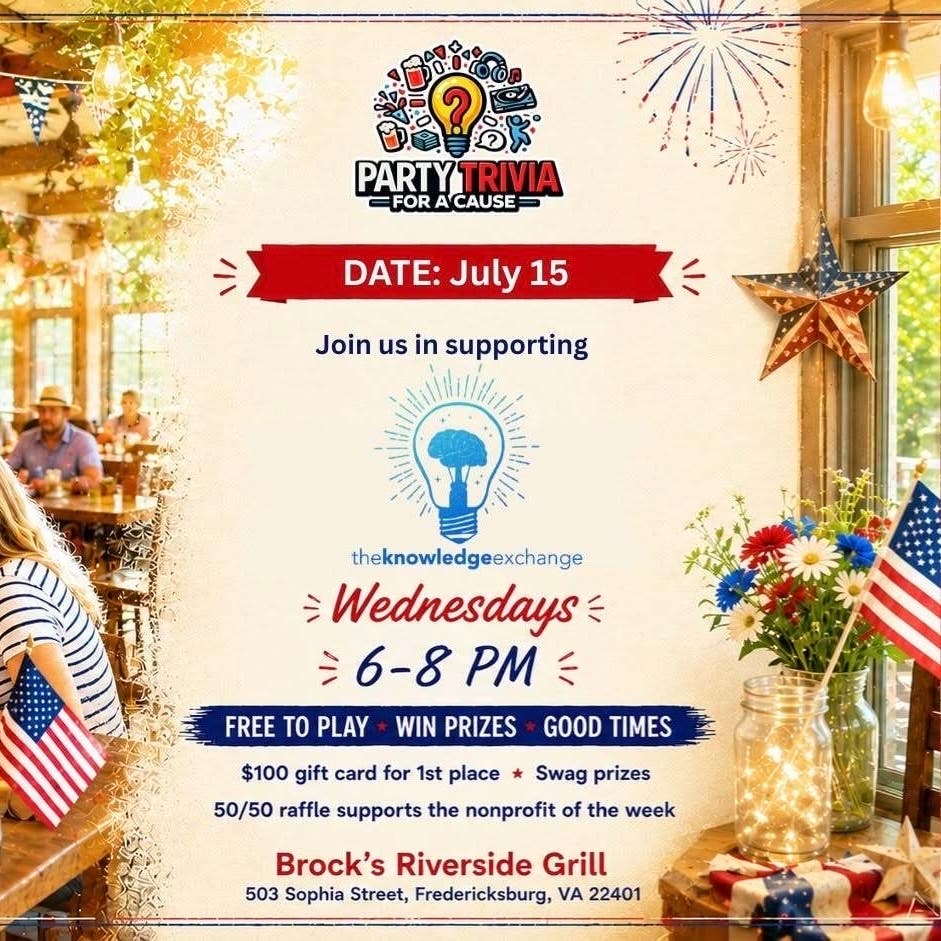 Jul 15 | FREE Party Trivia Night to Support The Knowledge Exchange ...