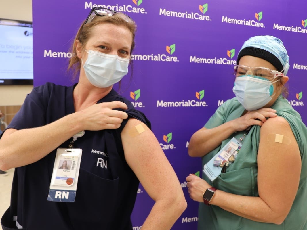 MemorialCare Administers COVID-19 Vaccine | Fountain Valley, CA Patch