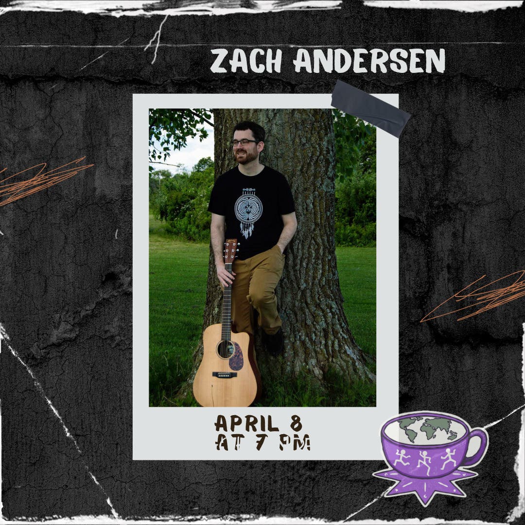 Apr 8 | 🎶 Live Music * Zach Andersen * Klekolo World Coffee 🎶 ...