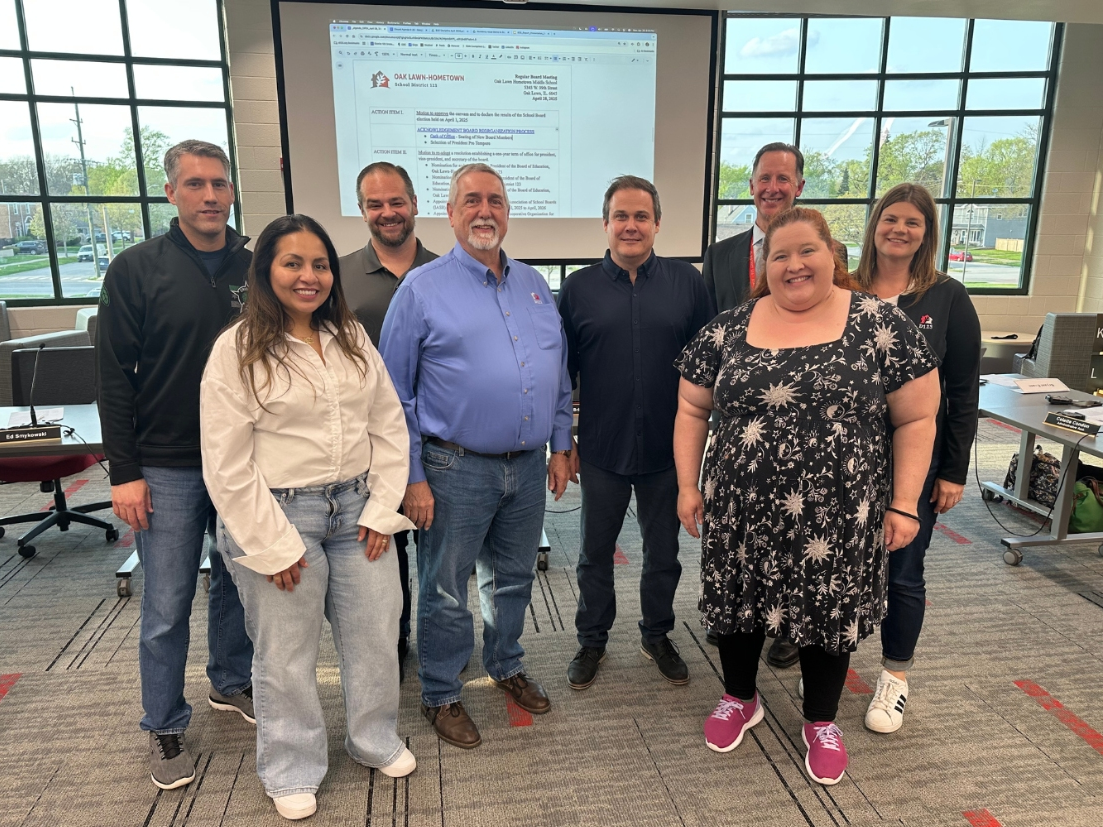 School District 123 Board of Education Celebrates 16-year Member | Oak ...