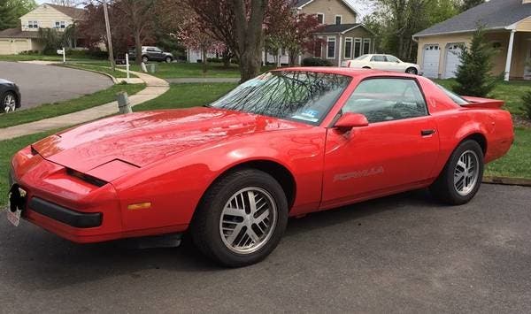 1987 Pontiac Firebird Formula 305 5.0 Liter - $6000 | South Brunswick ...